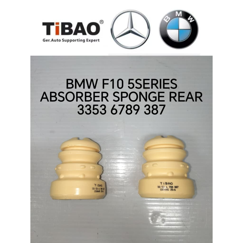 (TiBAO) BMW F10 5 SERIES REAR ABSORBER SPONGE BUSH (1 SET 2 PCS ...