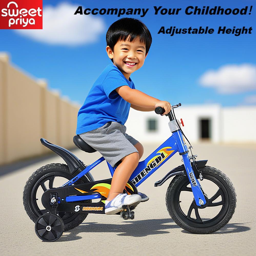 12 INCH Basikal Budak Kids Bike Children Mountain Bicycle Girls Boys ...