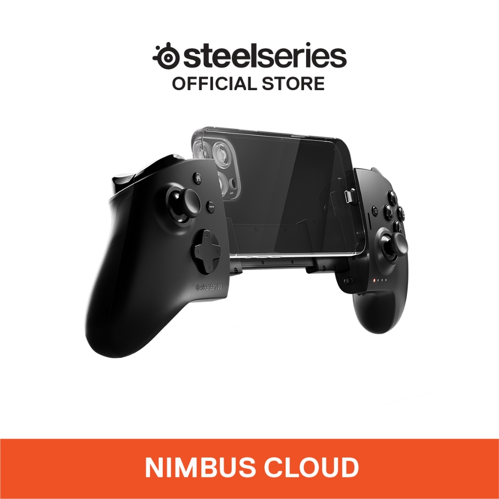 SteelSeries Nimbus Cloud Dual Mode Controller Wireless Bluetooth Hall ...