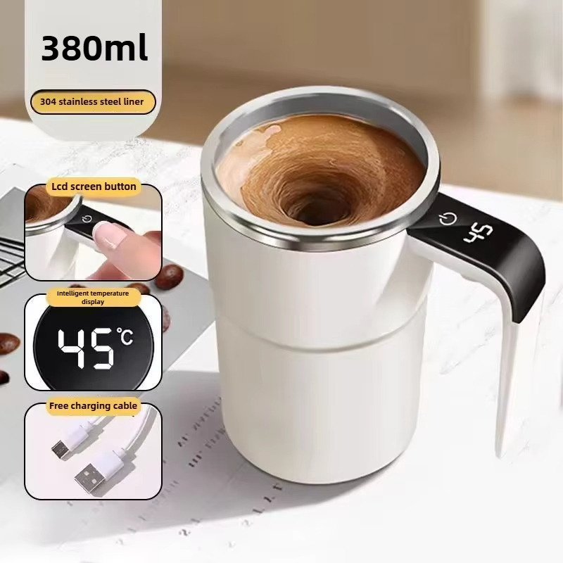 Digital Display Magnetic Stirring Cup 304 Stainless Steel 400ml ...