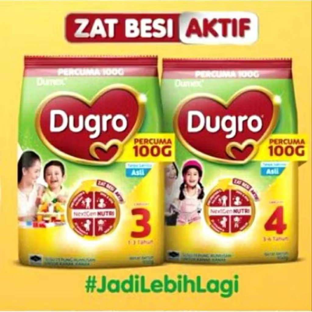 Dugro Step 4 Growing Up Milk Formula 3-6 years 950g (Susu, Milk Powder ...
