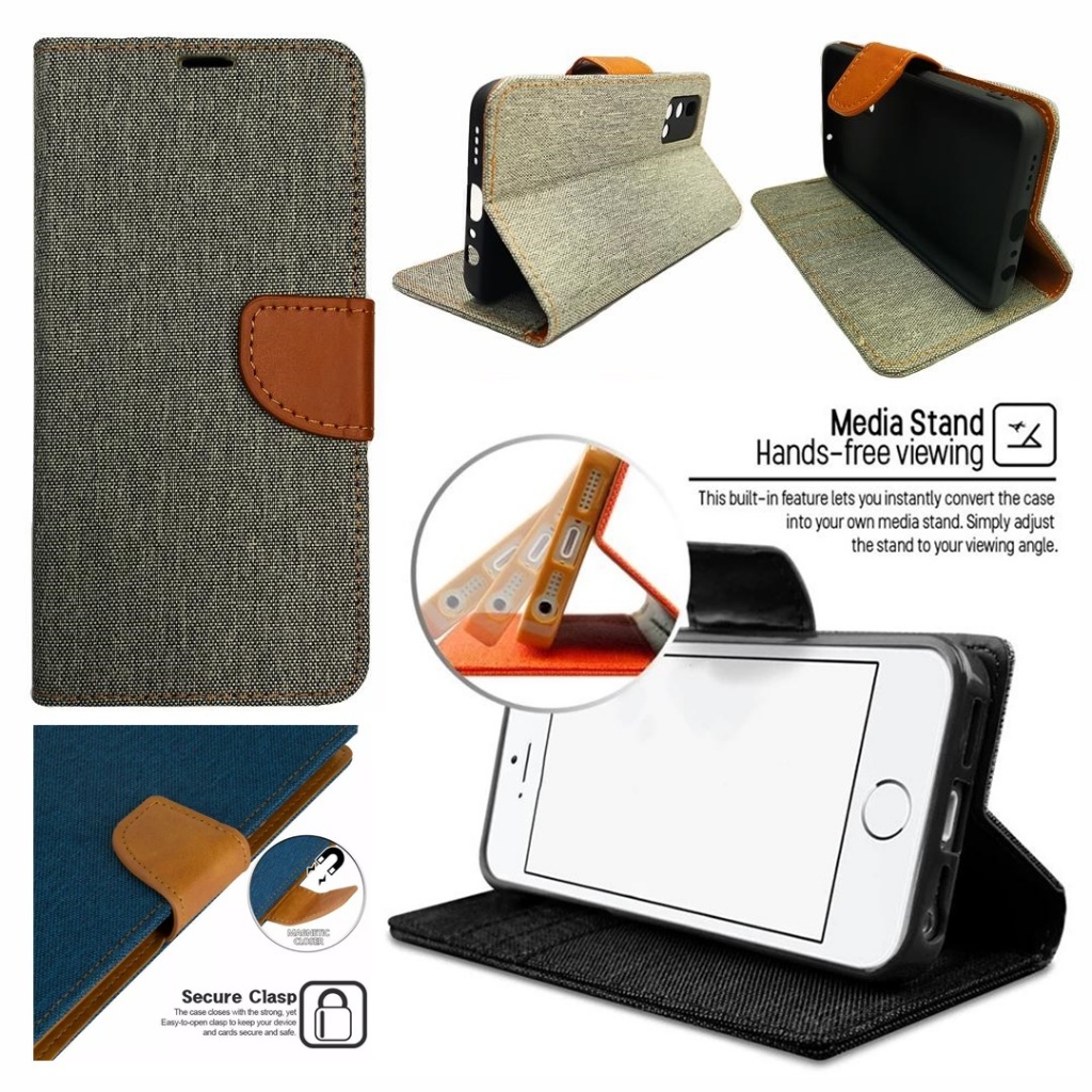 POCO C40 C55 C65 C71 C75 M3 M4 PRO X6 NEW MERCURY FLIP POUCH BAG CASE ...