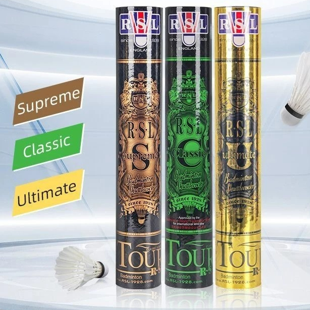 RSL Badminton Shuttlecock Supreme Classic NO1 G3 TOURNEY 100% Original ...