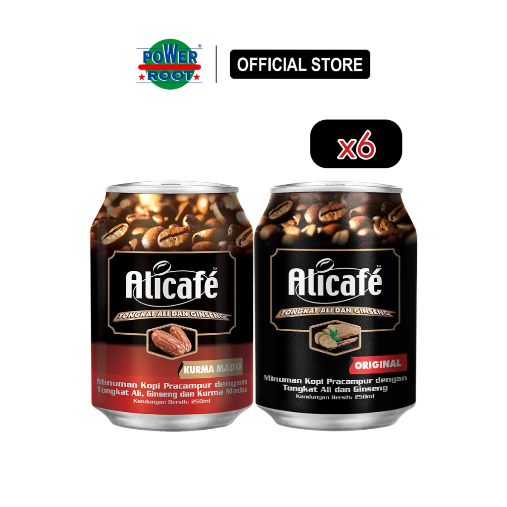 Alicafe Tongkat Ali & Ginseng Original Ready to Drink 250ml | Shopee ...
