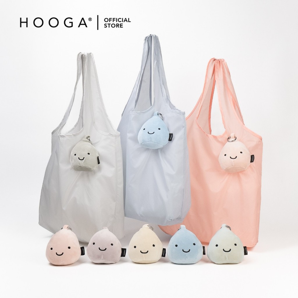 HOOGA Dew Plush Charm With Eco Bag | Shopee Malaysia