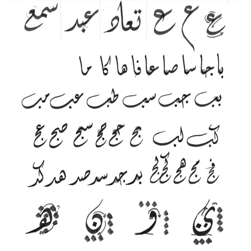 Leads/Jawi Writing/4Pcs/Diwani/Works best for Calligraphy (Tulisan Khat ...