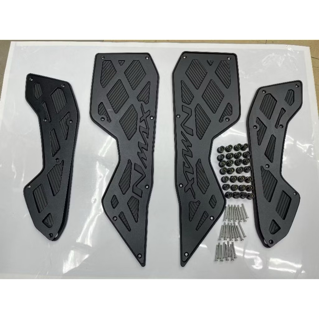 YAMAHA NMAX V3 2025 CNC Aluminum Alloy Foot Carpet Mat Scooter Carpet ...