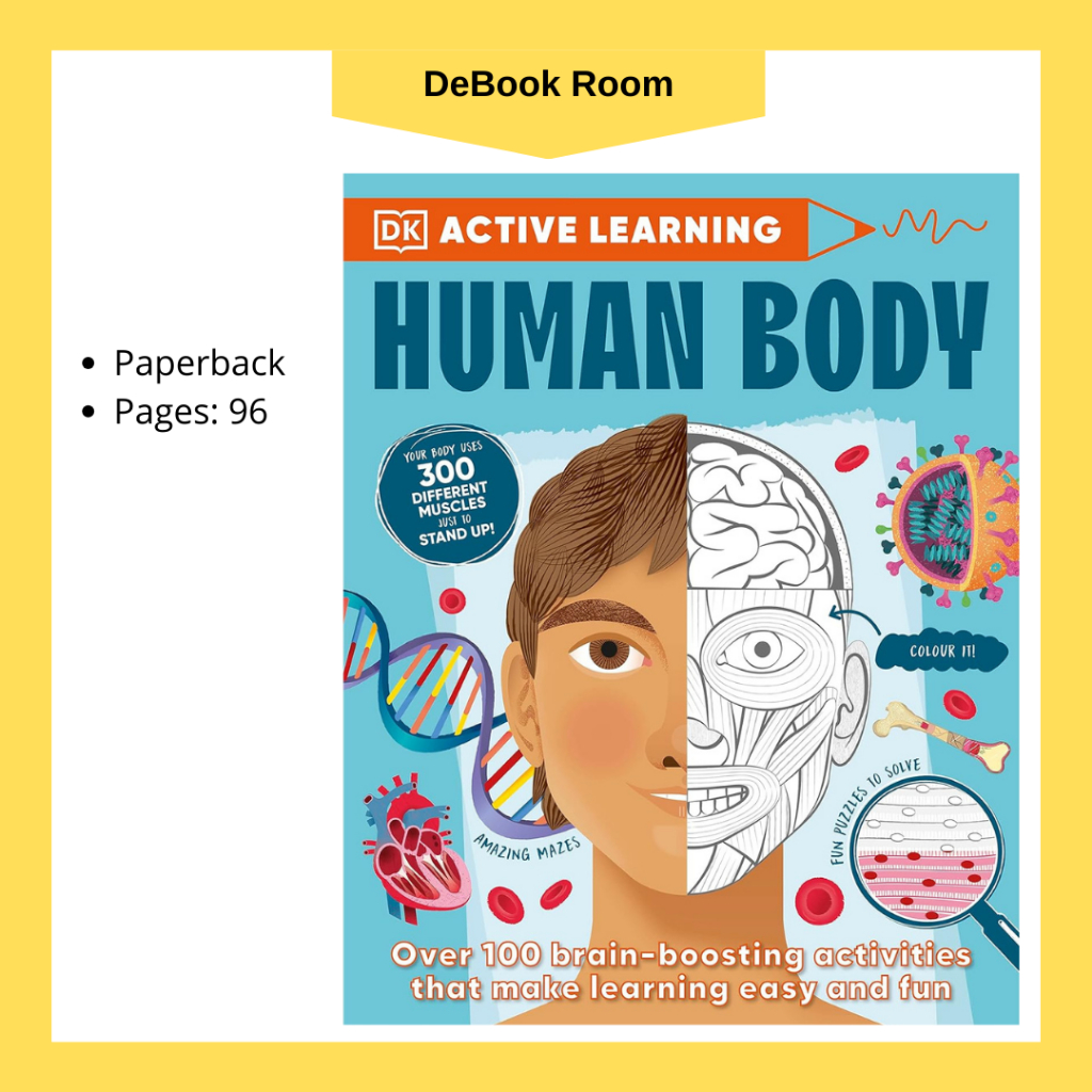 DK Active Learning Human Body: Over 100 Brain-Boosting Activities that ...