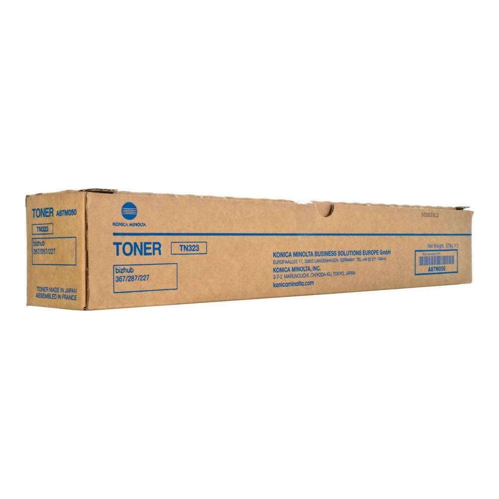 Konica Minolta TN323 (Toner) DR312 (Drum) - Bizhub 227, 287, 367 ...