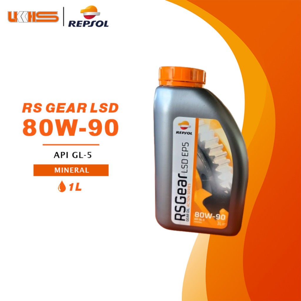 REPSOL RSGEAR LSD EP5 80W-90 API GL5 MINERAL (1 LITER) | Shopee Malaysia