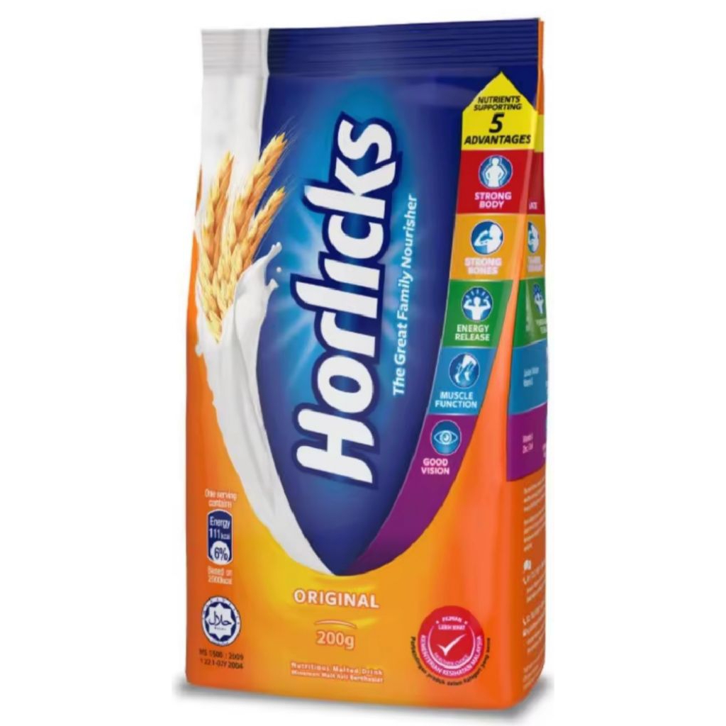 Horlicks Malt Drink Original 200g, 400g, 900g | Shopee Malaysia
