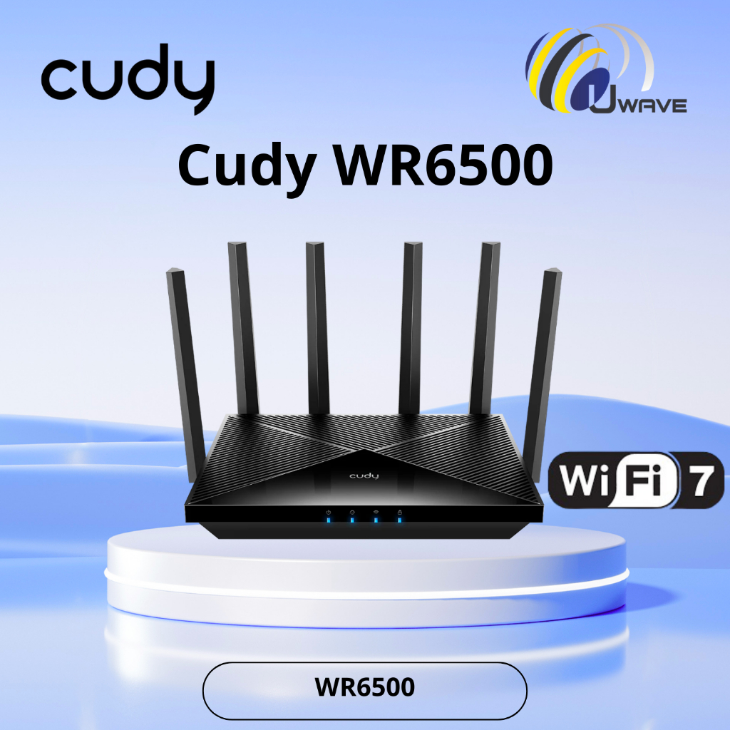 Cudy WR6500 BE6500 Gigabit Wi-Fi 7 Router | Shopee Malaysia