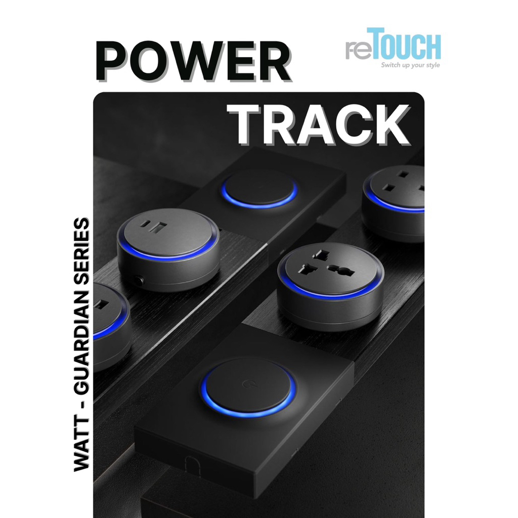 (New 2025)Retouch Power Trcack WATT GUARDIAN full aluminium power track ...