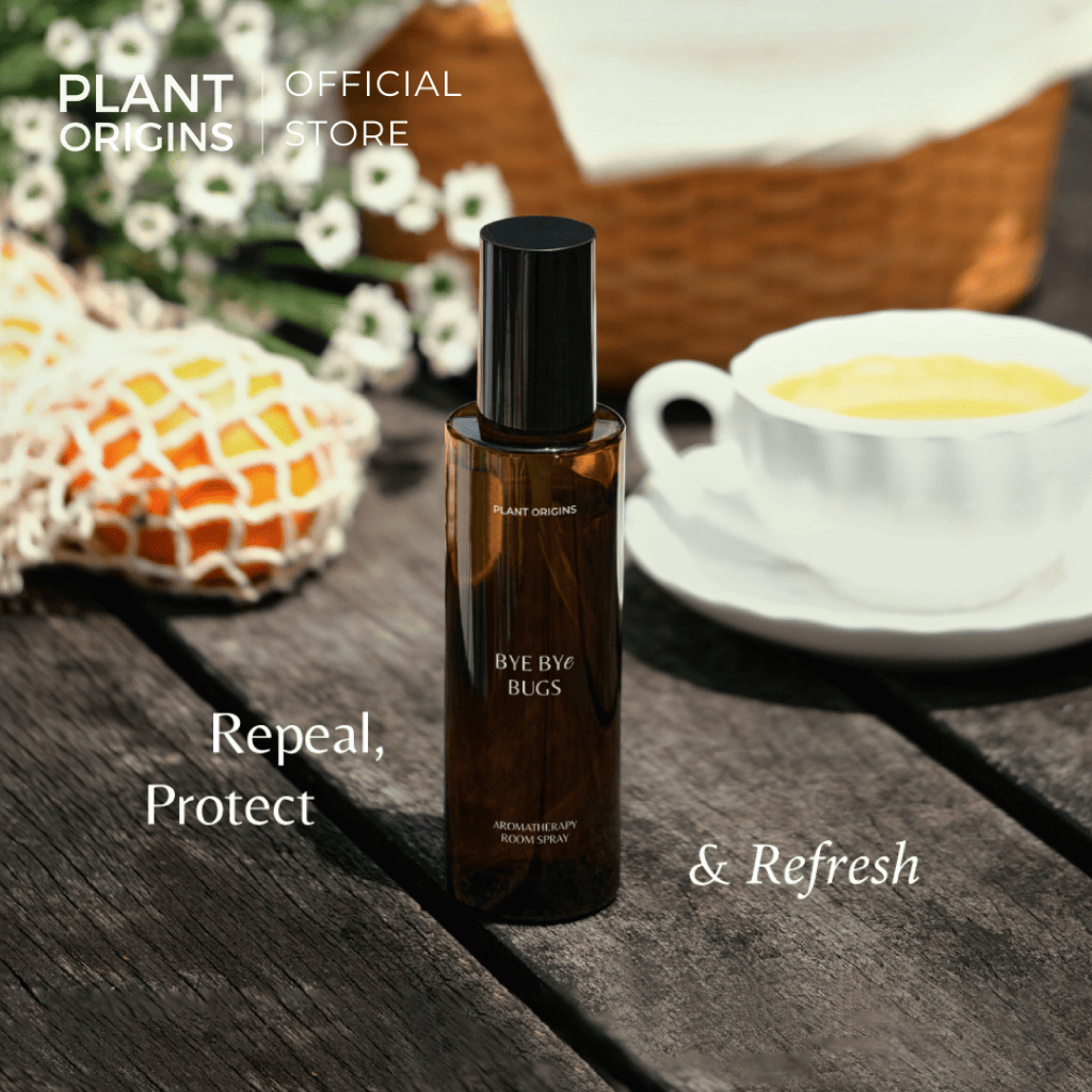 Plant Origins Bye Bye Bugs Aromatherapy Room Spray (100ml) | Shopee ...