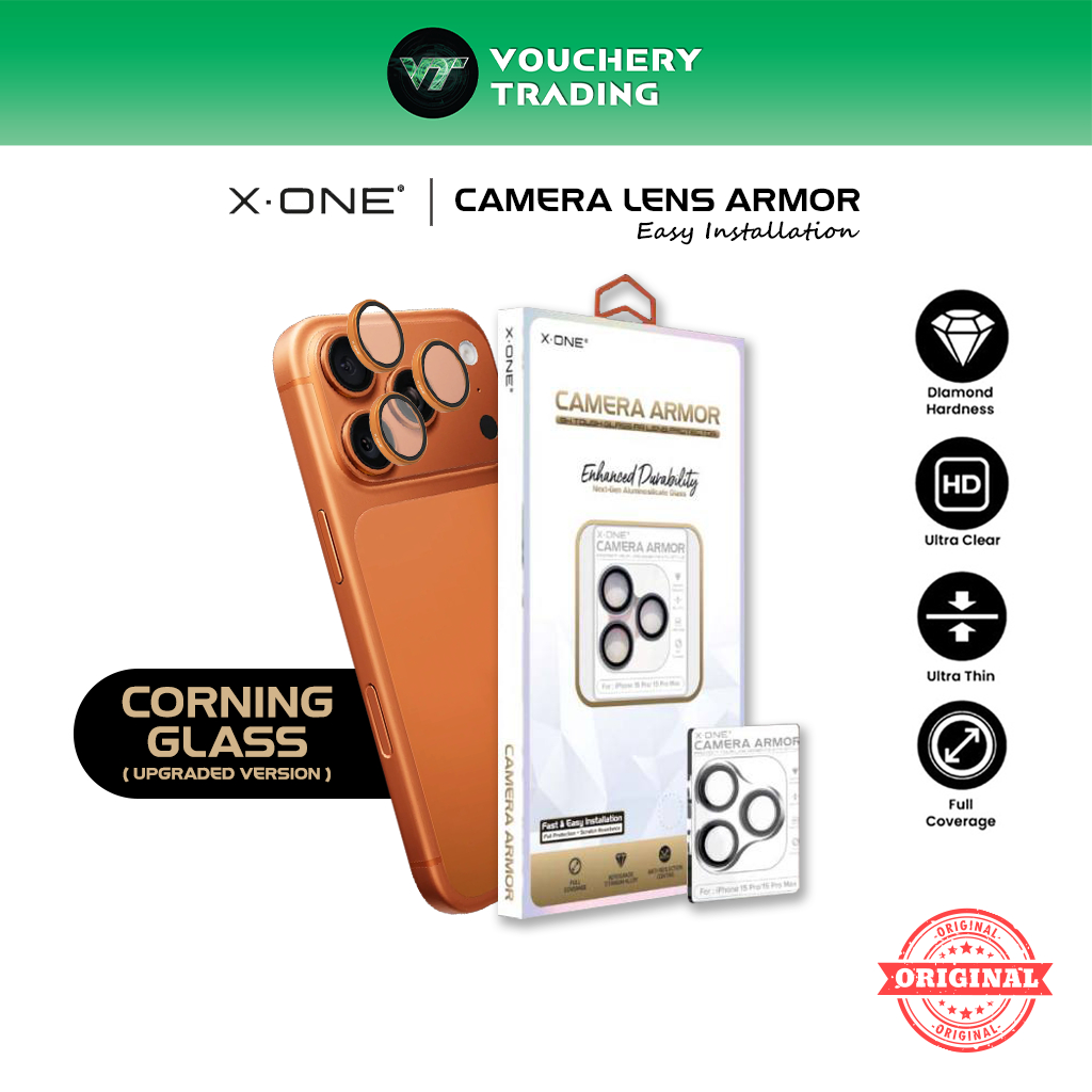 X.One Camera Armor Sapphire Glass Full Coverage Lens Protector - iPhöne ...