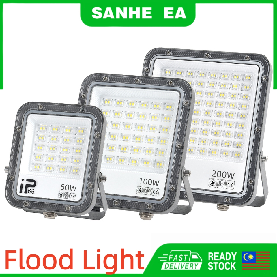 SANHE EA 400W Outdoor LED Floodlight for Courtyard Lighting Garden Garage Lighting LED ...