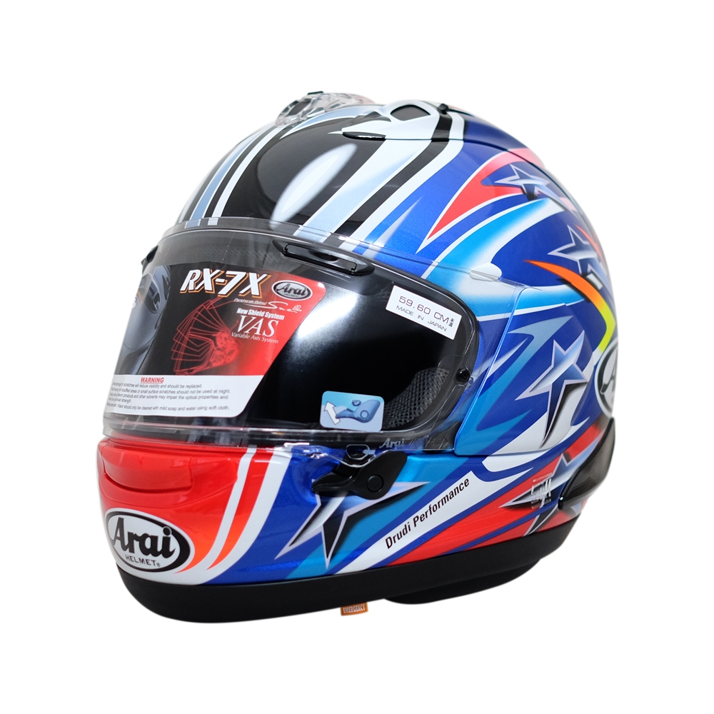 ARAI RX7X NAKANO RED (BIKEWORLD KEPONG) | Shopee Malaysia