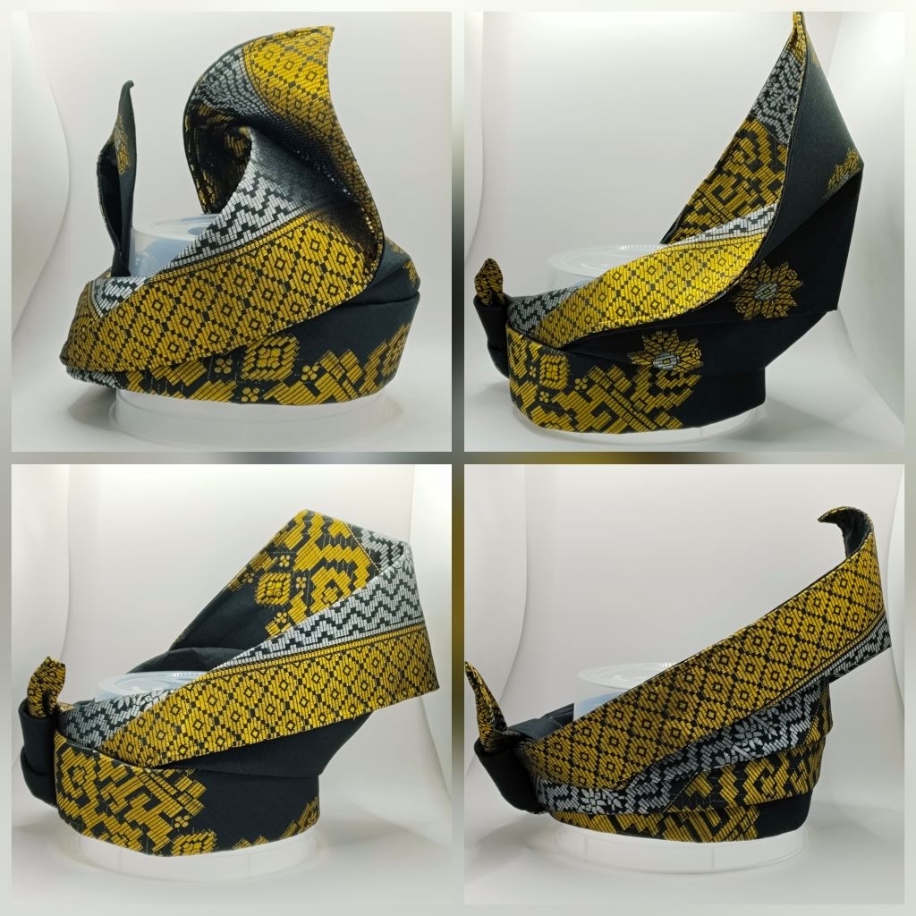 Tanjak Songket Bunga Tabur Eksklusif Bangsawan/majlis rasmi | Shopee ...