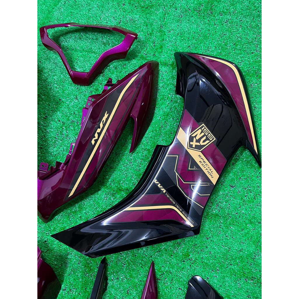COVER SET NVX V1 V2 TITAN RED 2025 | Shopee Malaysia