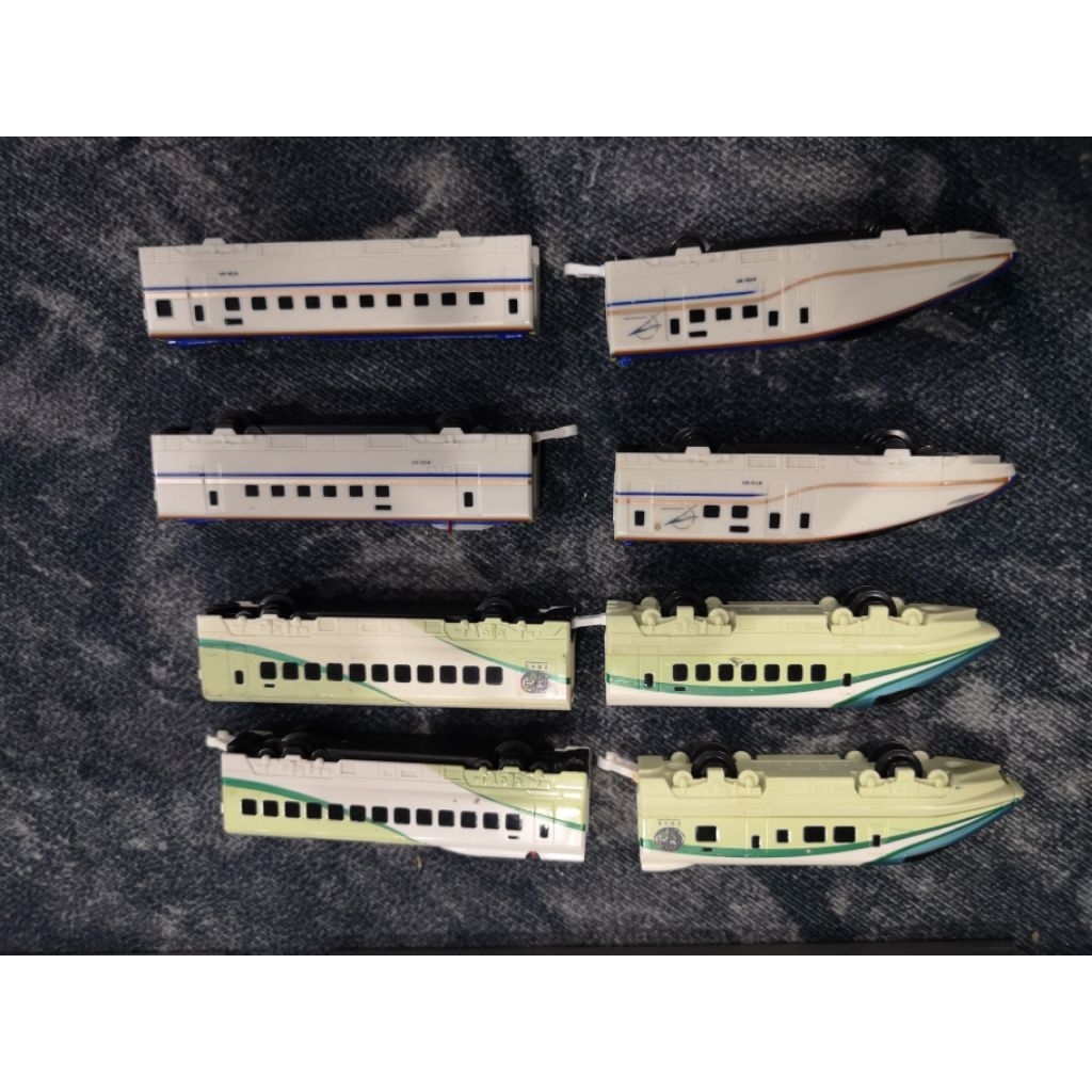 Plarail Advance E3 Shinkansen (full set) and Plarail Advance W7 ...