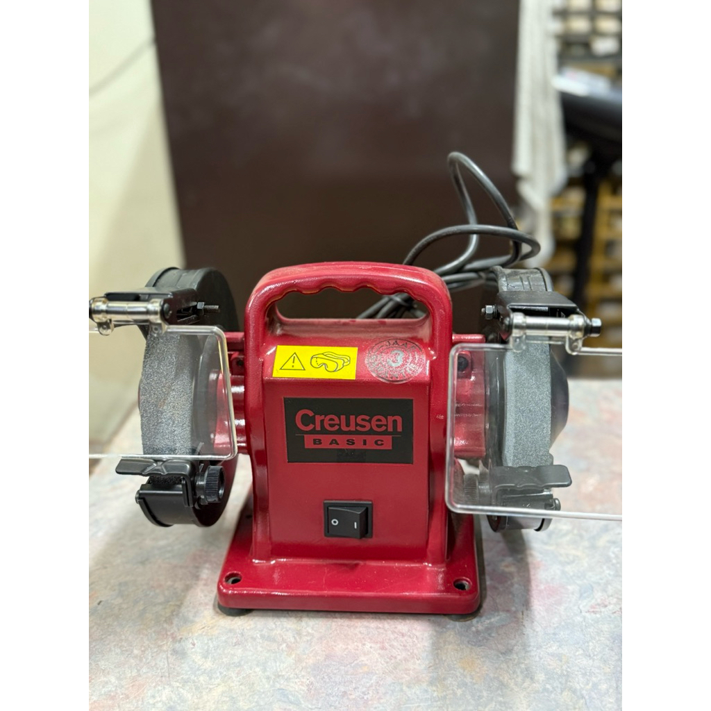 Creusen 6”Bench Grinder DS4150T 250W c/w Eye shields Mesin Batu Asah ...