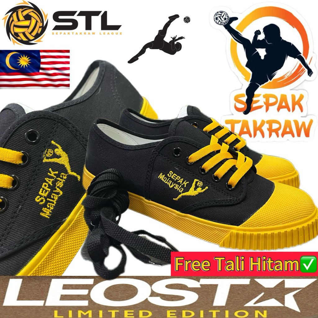 (Size31-46)Leo Star Kasut Takraw Original Special Malaysia Edition ...