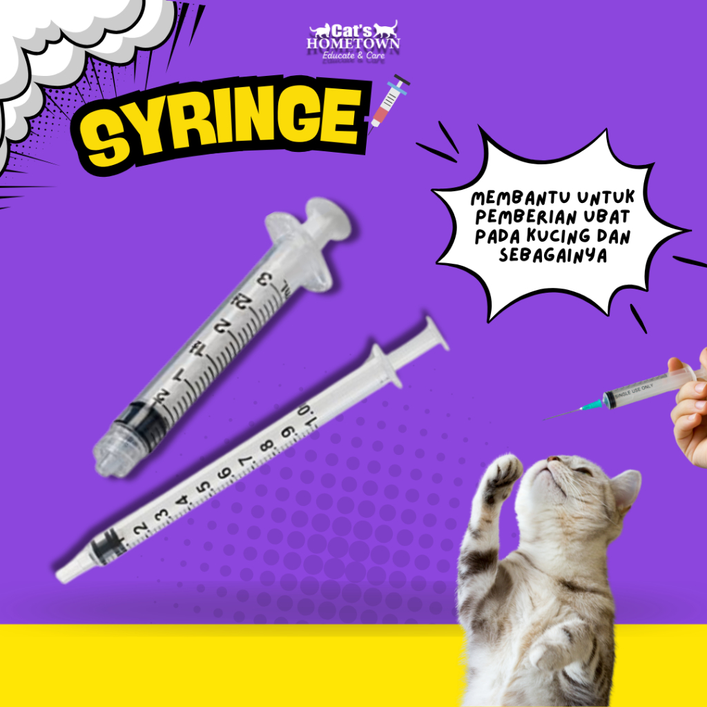 Syringe / Picagari 1ml & 3ml | Alat Suntikan & Bagi Ubat | Shopee Malaysia