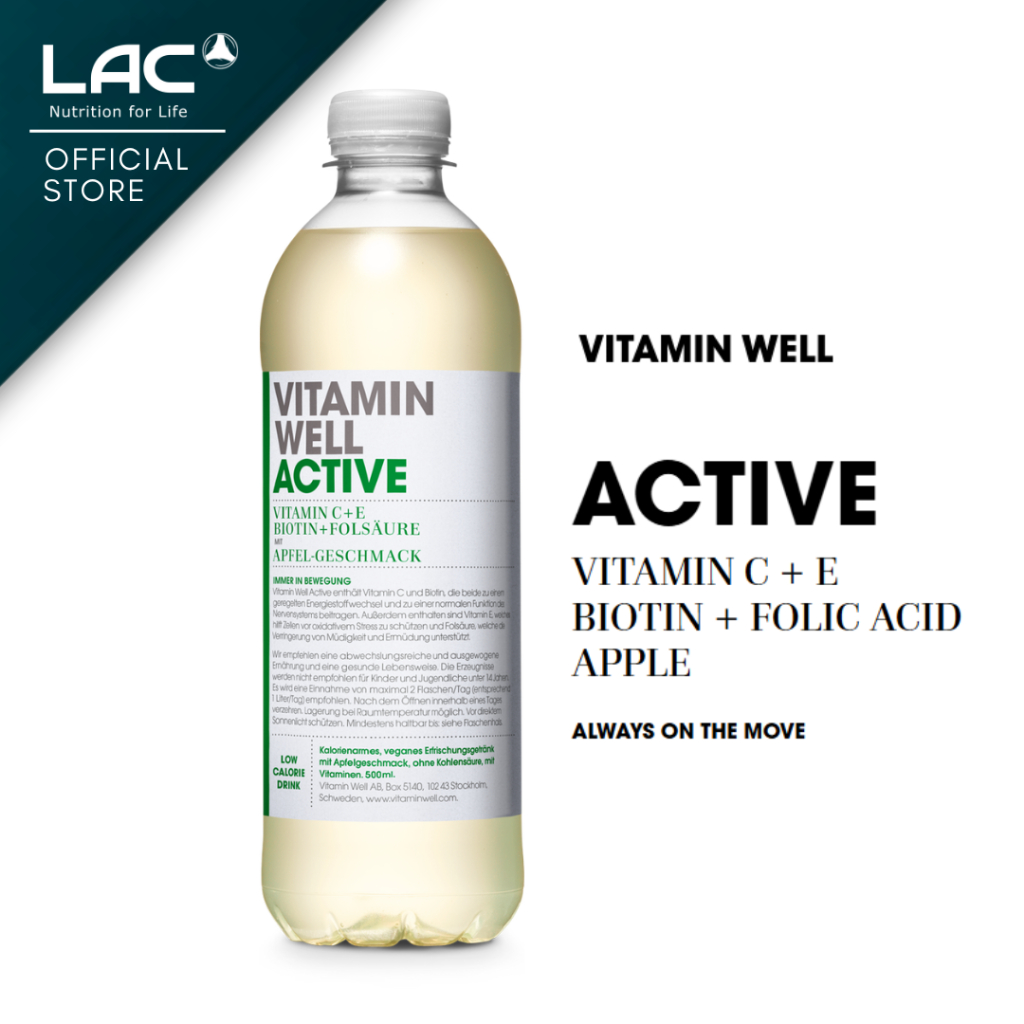 [Expiry Jan 2026] Vitamin Well Activate Apple (500ml) 05300140 | Shopee ...
