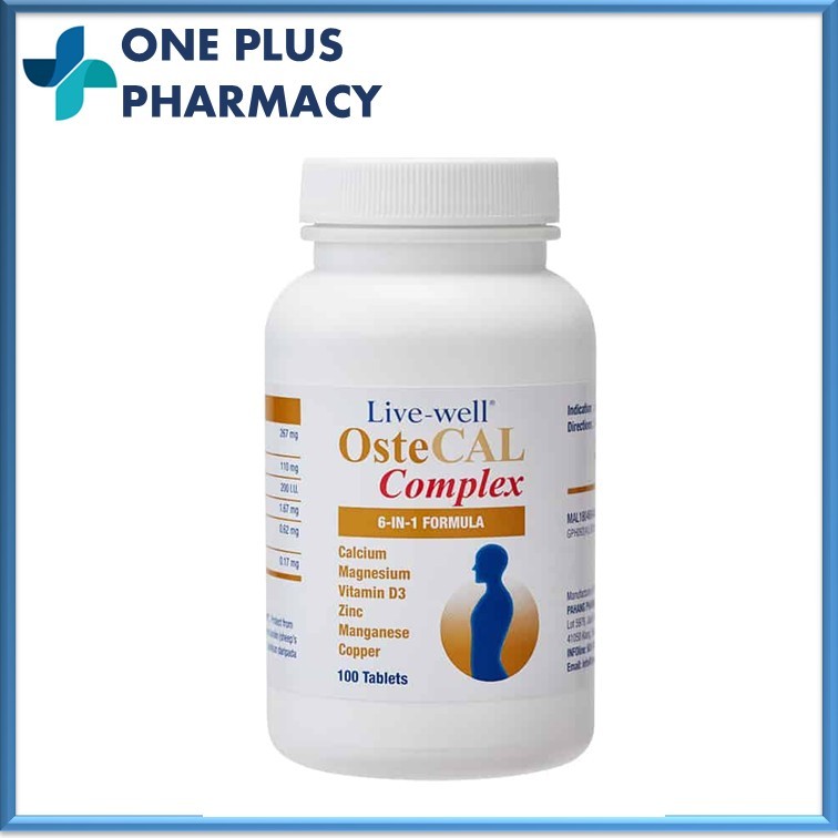 Live-Well OsteCal Complex 100's [EXP 05/2026] | Shopee Malaysia
