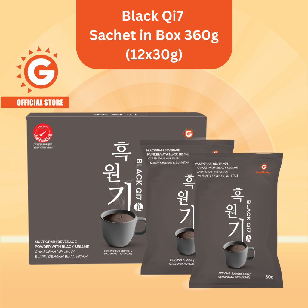 Black Qi7 Sachet in Box 360g (12x30g) | Shopee Malaysia