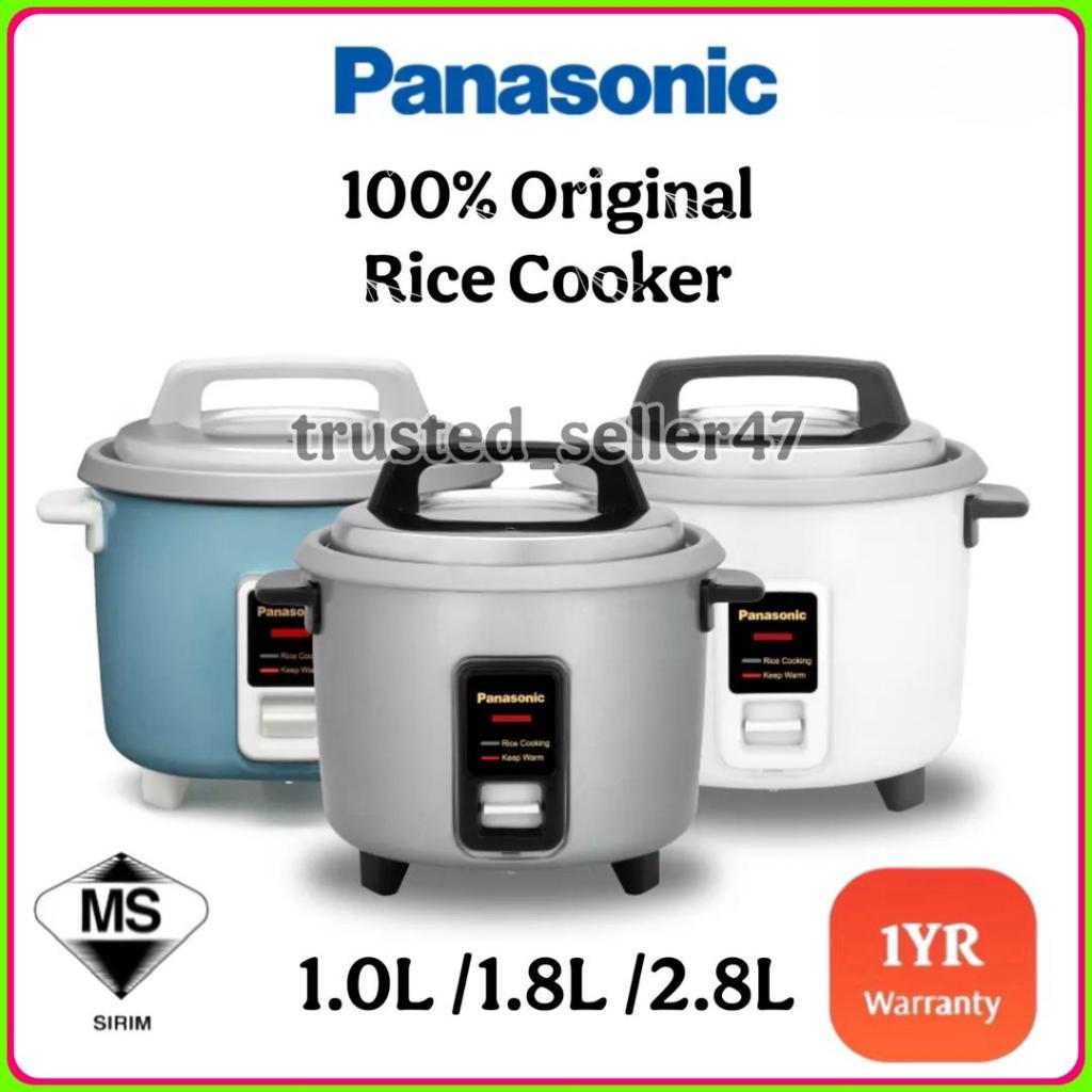 Panasonic Rice Cooker (1.0L/1.8L/2.8L) Periuk Nasi Conventional ...