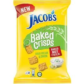 JACOB'S BAKED CRISPS 45G SOUR CREAM | Shopee Malaysia