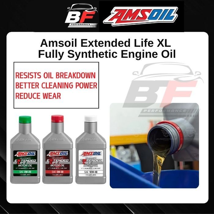 Amsoil Extended Life XL Fully Synthetic Engine Oil Lubricant 0W20 5W30 ...