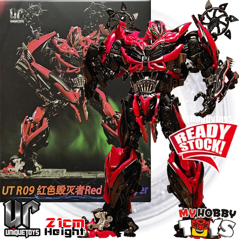 Unique Toys Transformable Robot - UT R09 R-09 Red Destroyer / Stinger ...