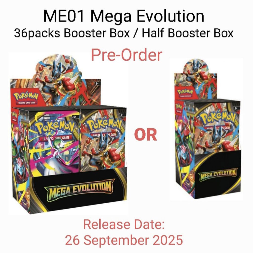 Pre Order : ME01 Mega Evolution Enhanced Booster box with bulbasaur ...