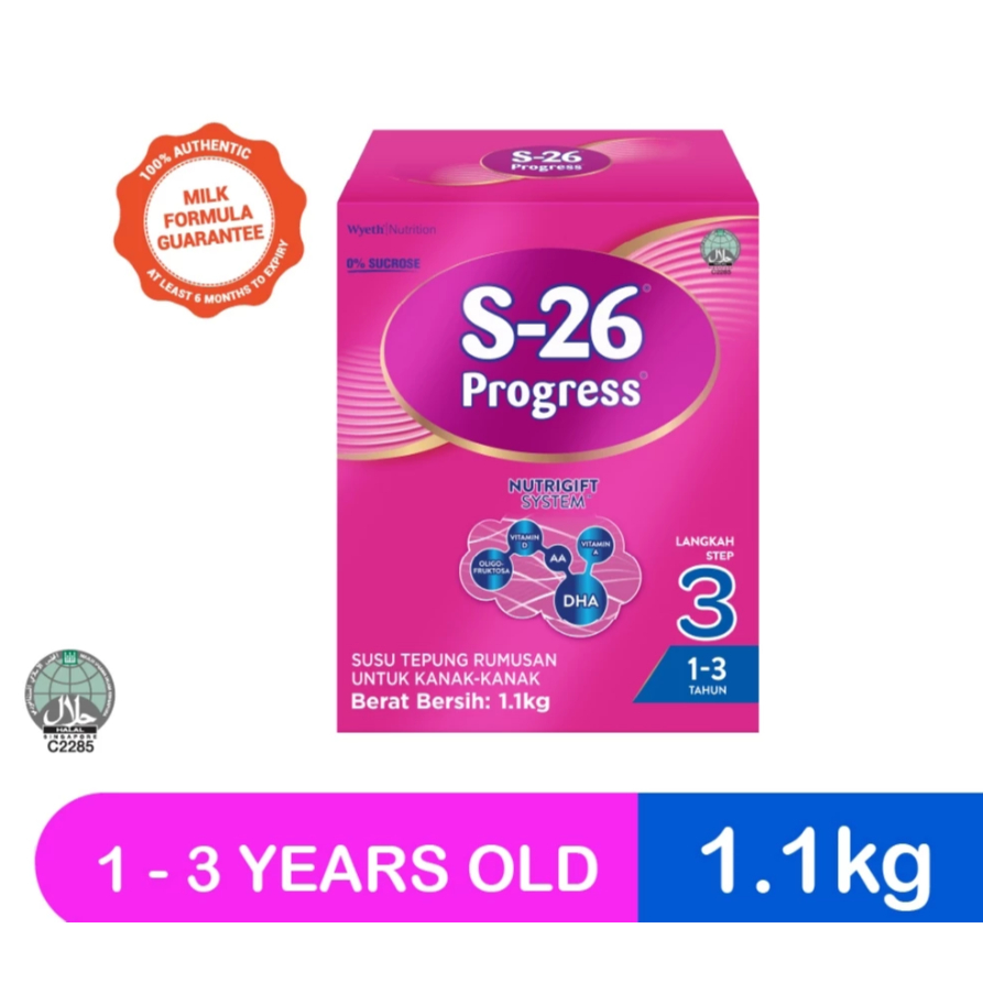 S26 Progress Step 3 Milk Powder 1.1kg | Shopee Malaysia
