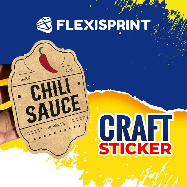 STICKER LABEL | DESIGN ANDA | CRAFT STICKER | STANDARD SHAPE | PETAK ...