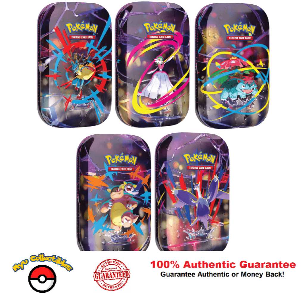 Pokémon TCG: Mega Heroes Mini Tin | ME01 Mini Tin | Shopee Malaysia