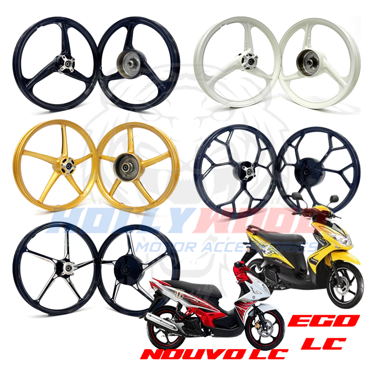 SPORT RIM EGO'LC NOUVO'LC 17' 3'BATANG 6'BATANG AEROX-THAI FG511 COMBO ...
