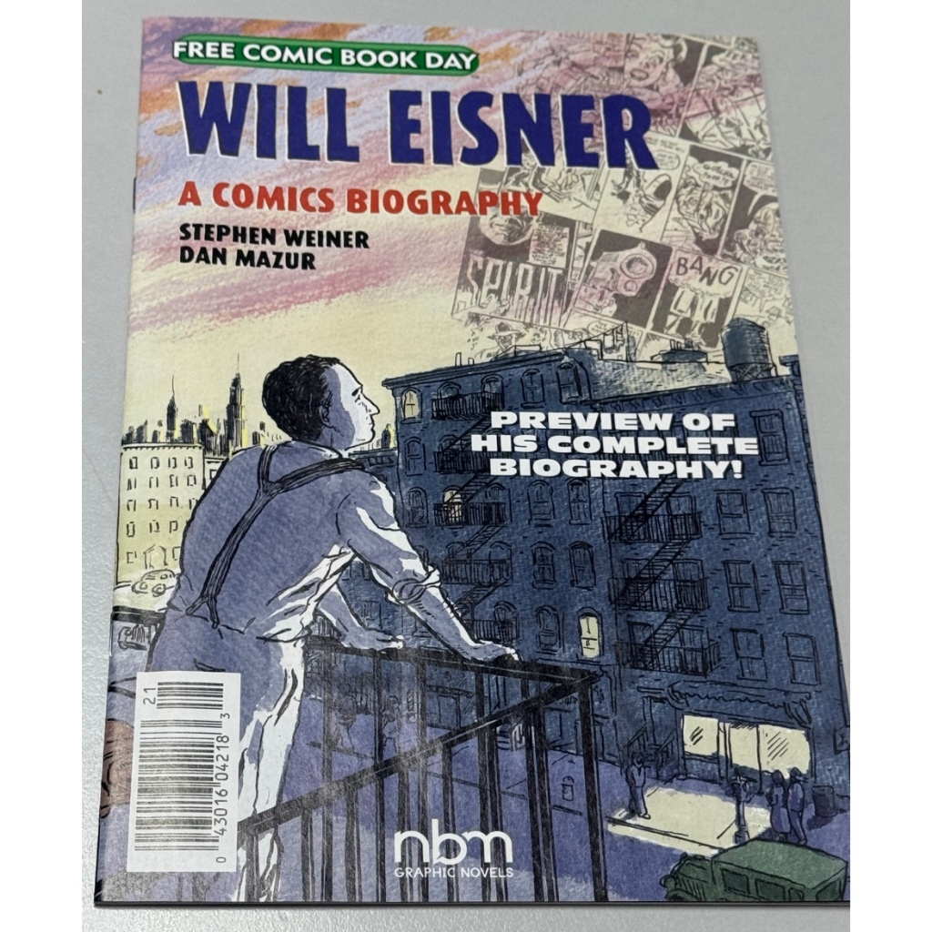 Will Eisner – A Comics Biography #1 - Free Comic Book Day 2025 - Comic ...