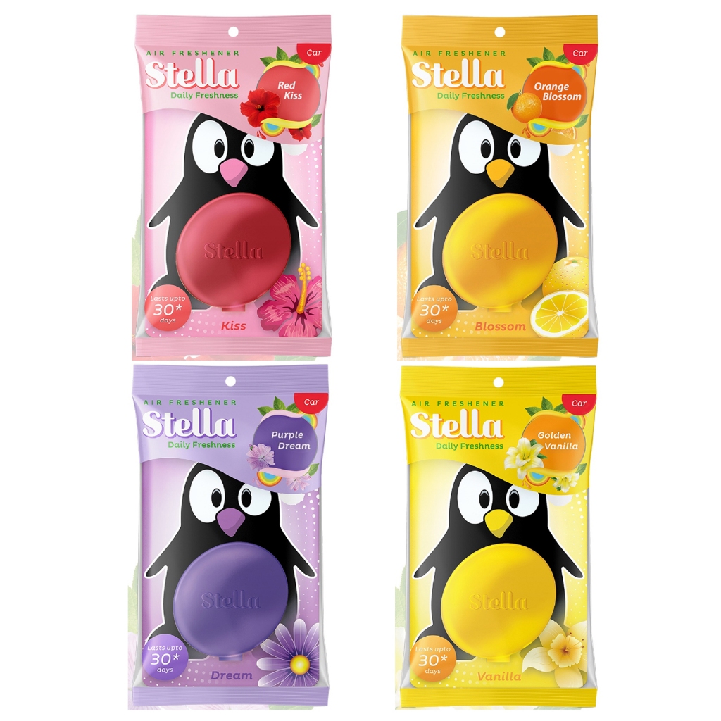 STELLA Air Freshener Daily Freshness Indoor Car Freshener Pocket 7ml ...