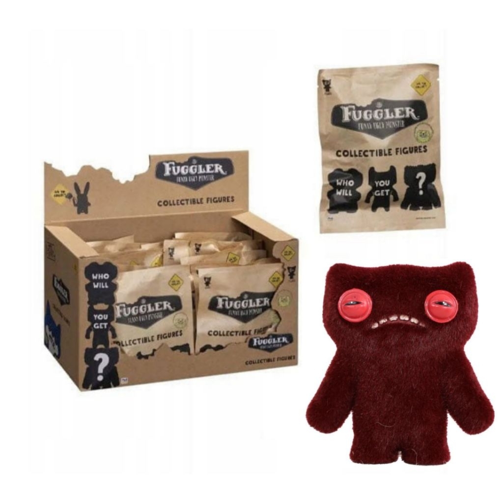 FUGGLER Collectible Figure - Rare MUNCH MUNCH RED | Shopee Malaysia