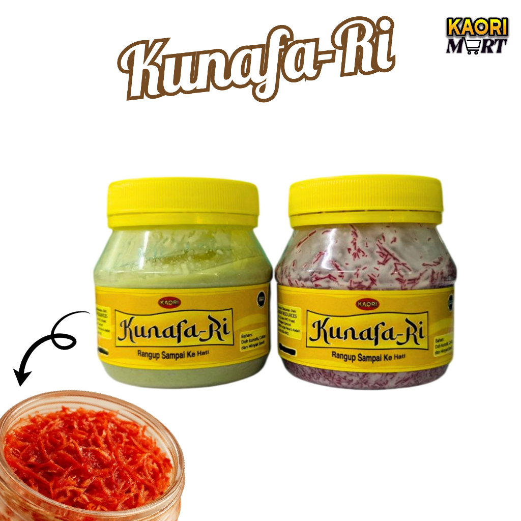 Kunafa Ri Red Velvet Matcha 200g Kunafa In Jar Premium Rangup Manis ...