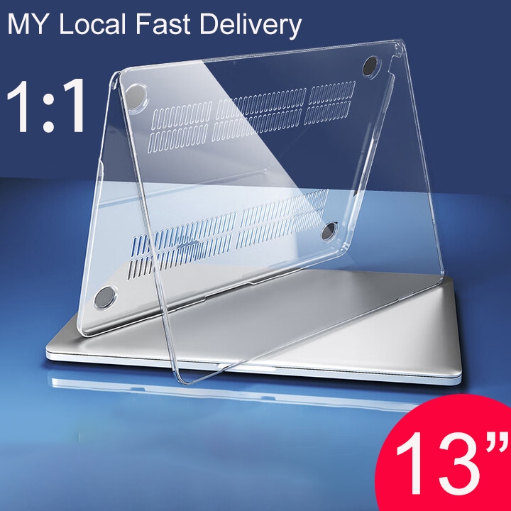 【MY in Stock】Transparent Crystal Clear Case For Macbook Air M4 A3240 ...