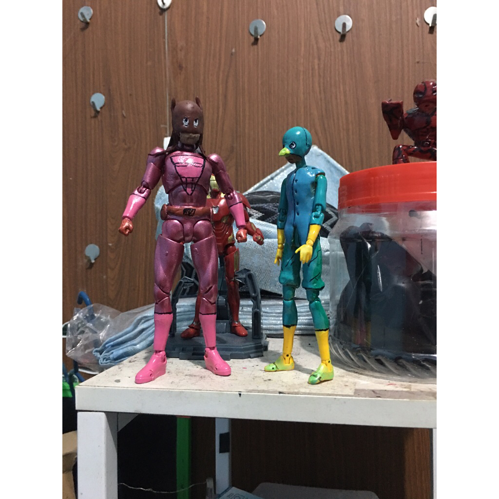 keluangman dan tiong man figure handmade custom | Shopee Malaysia