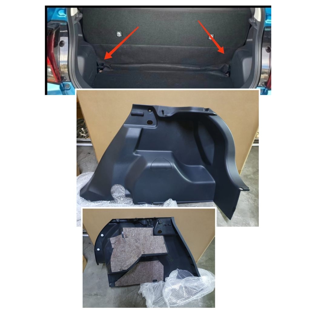 Perodua Axia 2023 Rear Bonnet Quater Pillar Side Inner Trim Garnish ...