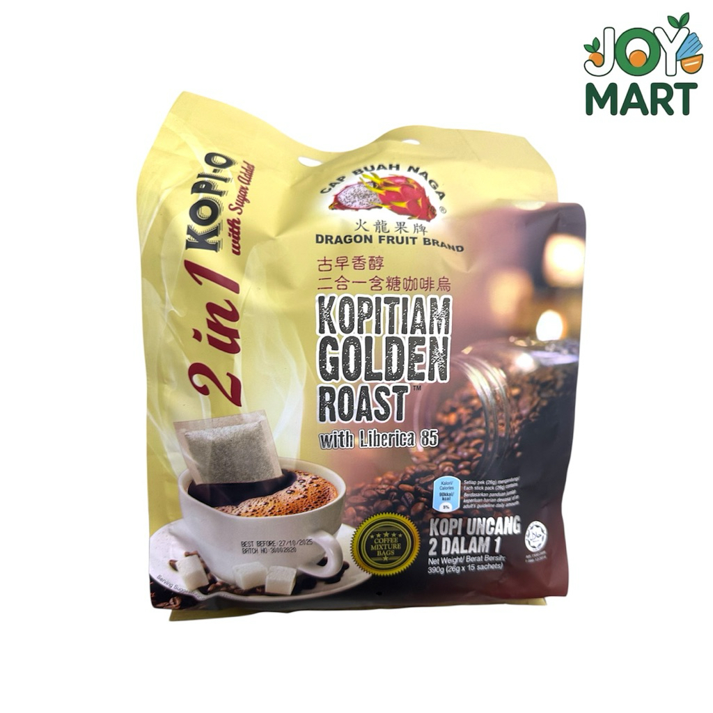 Cap Buah Naga Kopi O | Dragon Fruit Brand | Kopi O Segera Tradisional | Coffee Bag | Shopee Malaysia