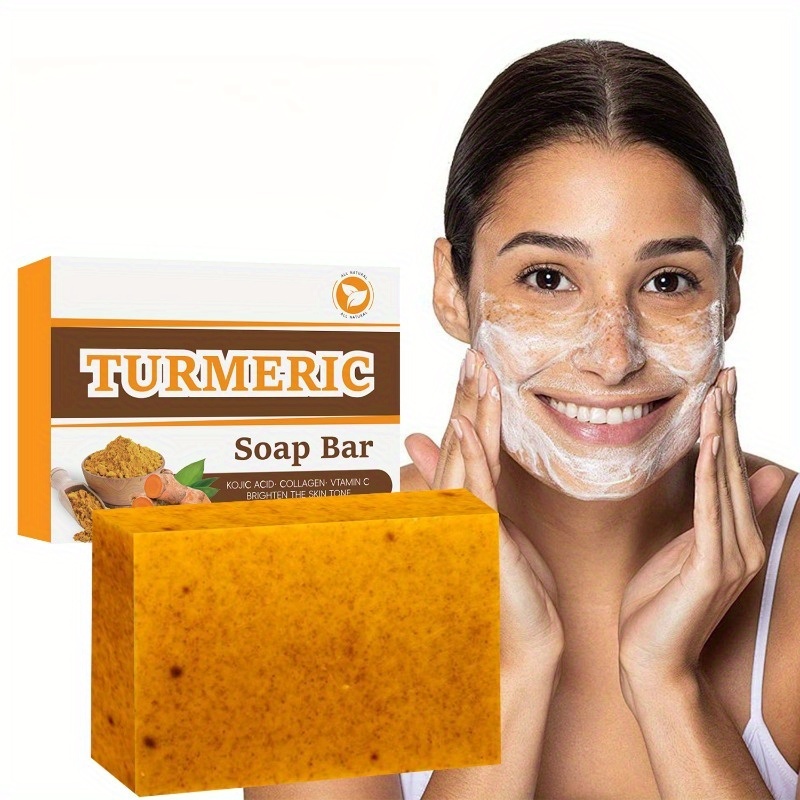 Turmeric Lemon Kojic Acid Soap Handmade Soap Cold Process Facial Body ...