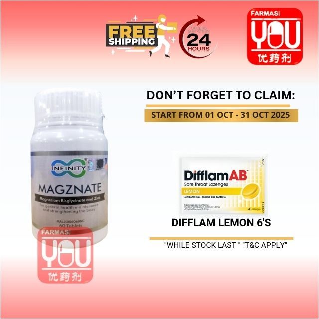 [YOUPHARMACY] Infinity Magznate 60 Tablets | Shopee Malaysia