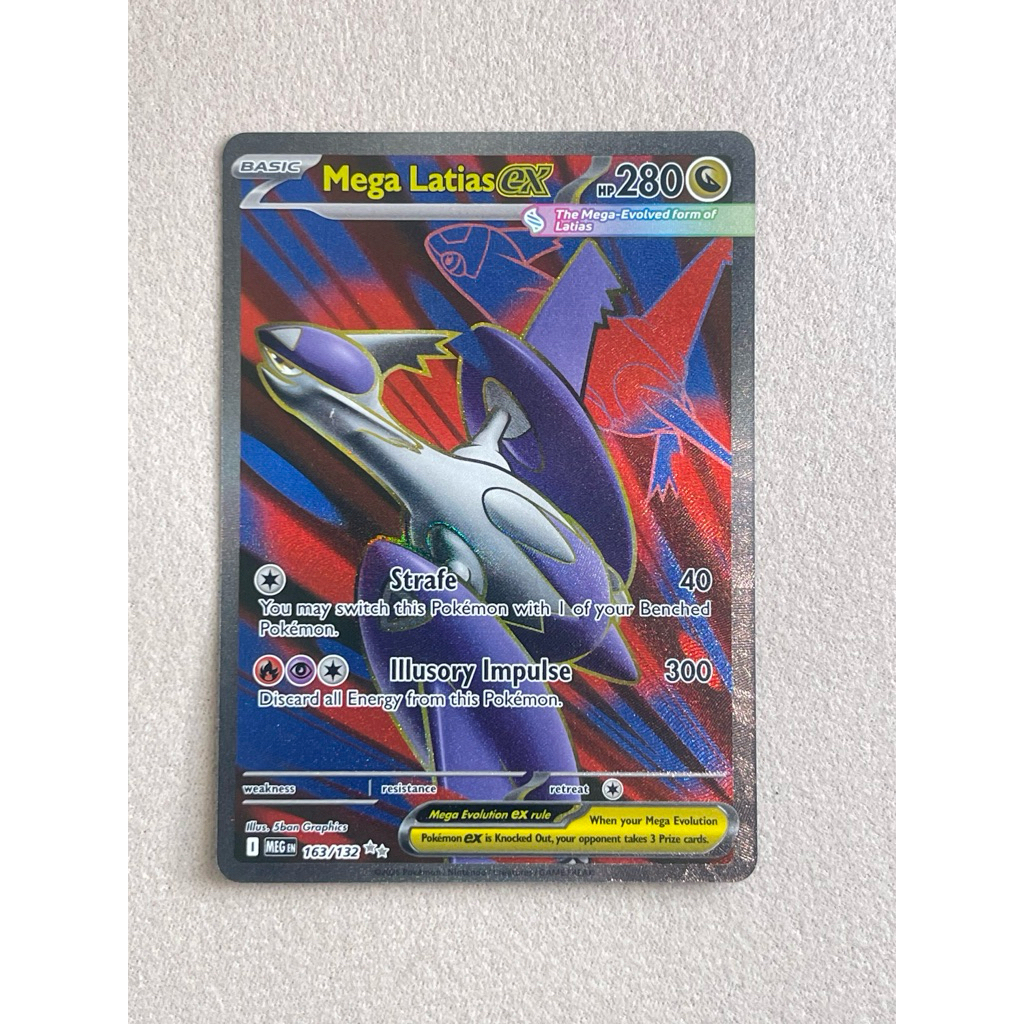 Mega Latias EX - 163/132 - Mega Evolution - Pokemon Card English ...